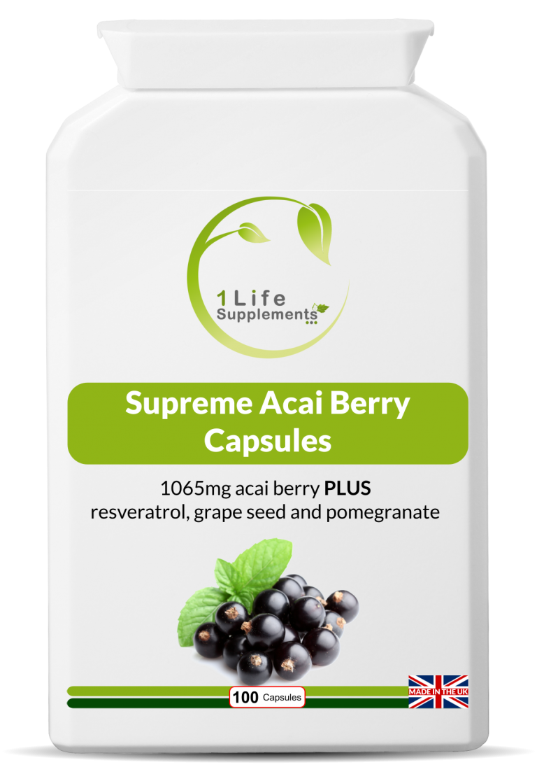 Supreme Acai Berry Capsules | 1 Life Supplements